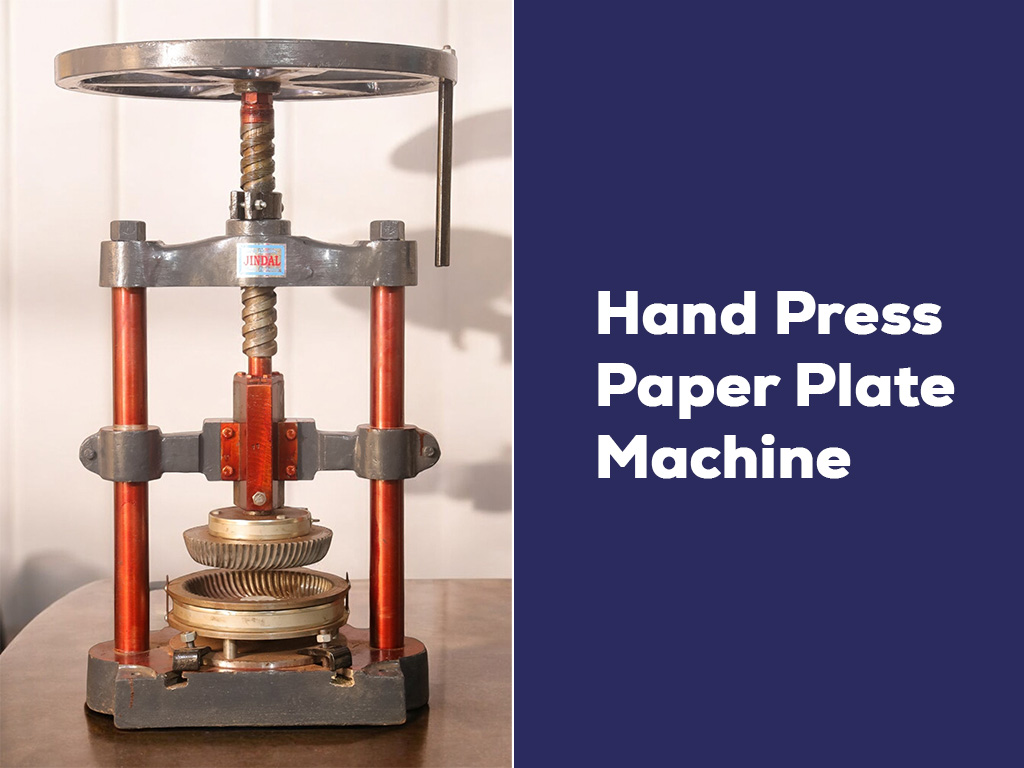 Hand Press Paper Plate Machine (Model PI-H-01)